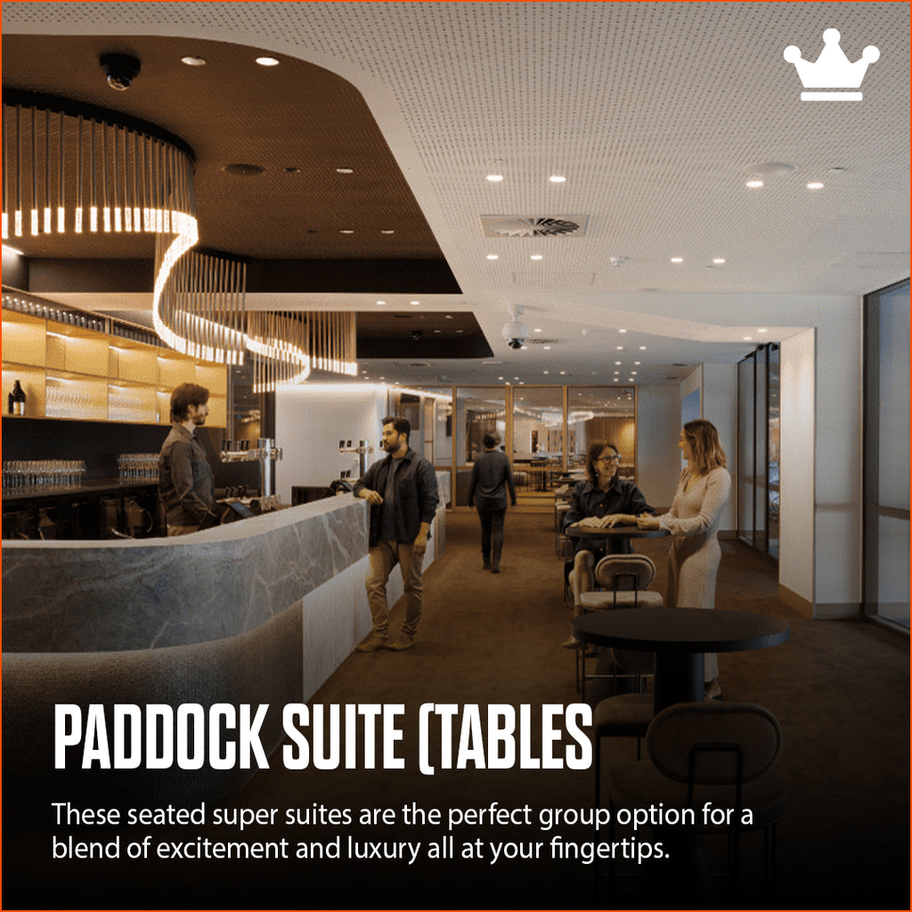 PADDOCK SUITE CORPORATE TABLES